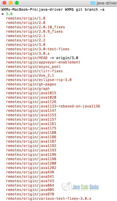 Git Push Branch To Remote Example Java Code Geeks