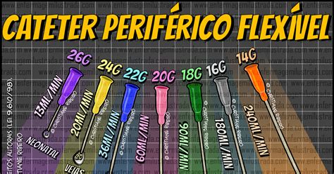 Cateteres Periféricos Flexíveis Enfermagem Ilustrada