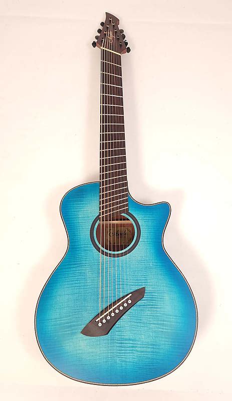 Agile 8 String Multiscale Fanfret Acoustic Guitar Renaissance Reverb