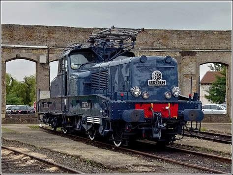 Das SNCF Bügeleisen BB 13052 "monocabine" präsentierte sich am Tag der ...