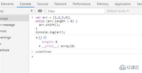 Javascript数组如何删除所有元素 Web开发 亿速云
