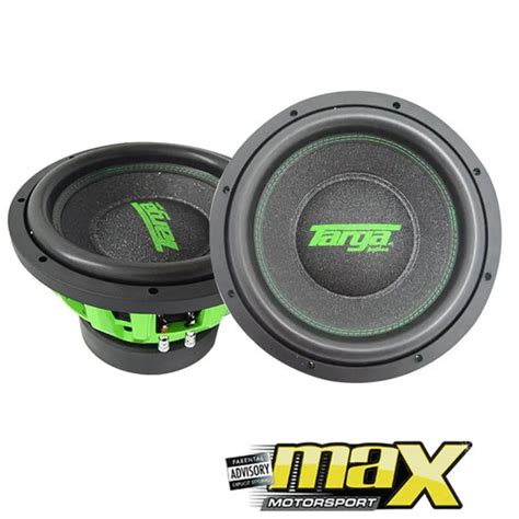 Targa 12 Python Series Dvc D4 Subwoofer 28000w Max Motorsport