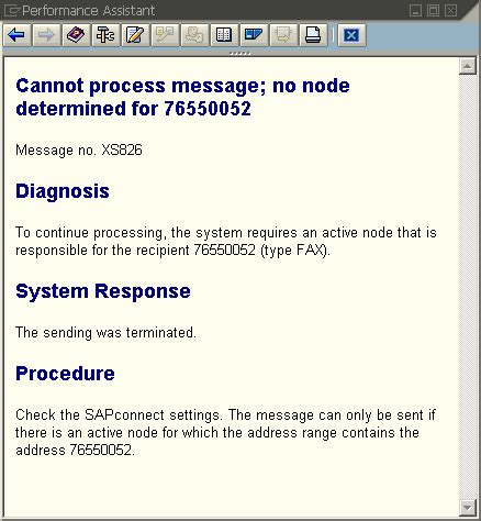 Message No Xs Cannot Process Message No Node Determined For