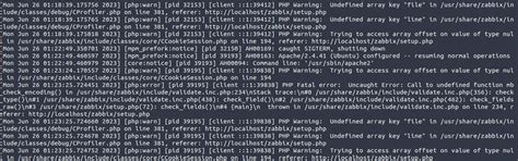 Error While Installing Zabbix 604 Zabbix Forums