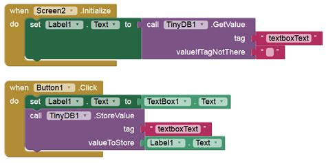 How Do You Save Text In A Label Which Is Set By Textbox MIT App Inventor Help MIT App
