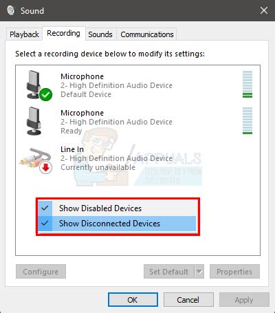 Fix Stereo Mix Not Working