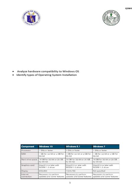 Installing Operating System Part I Pdf 64 Bit Computing Operating