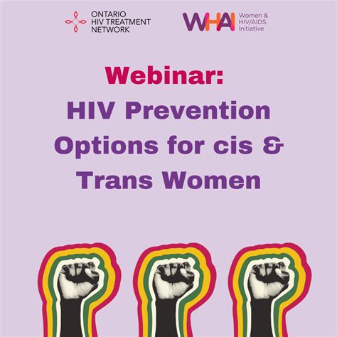 Hiv Prevention Options For Cis And Trans Women Whai