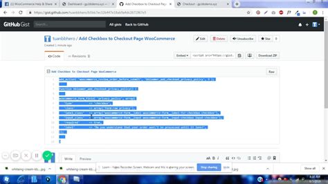 add checkbox to checkout page woocommerce youtube