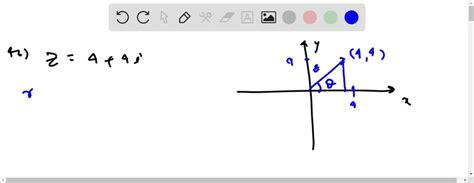 solved write each complex number in trigonometric form r cosθ i sinθ