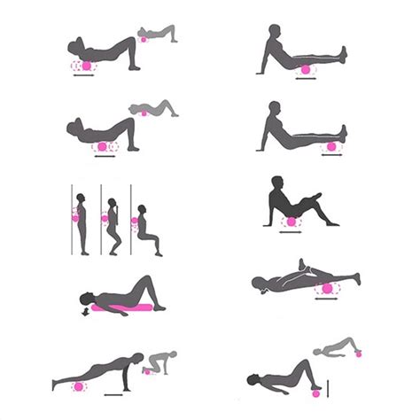 1pc Trigger Point Grid Roller Greentime