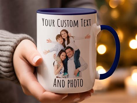 Custom Coffee Mug With Photo Personalized Picture Coffee Cup Custom