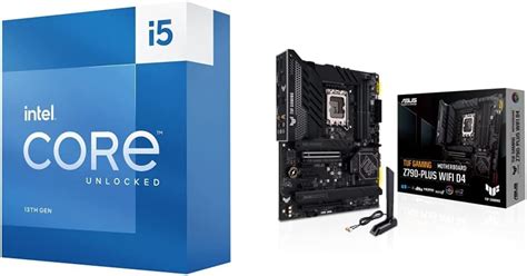 Intel Core I5 13600k Desktop Processor And Asus Tuf Gaming Z790 Plus Wifi D4 Lga 1700 Intel®12th