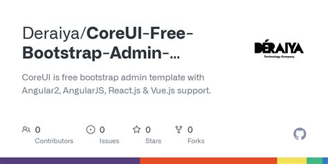 GitHub Deraiya CoreUI Free Bootstrap Admin Template CoreUI Is Free Bootstrap Admin Template