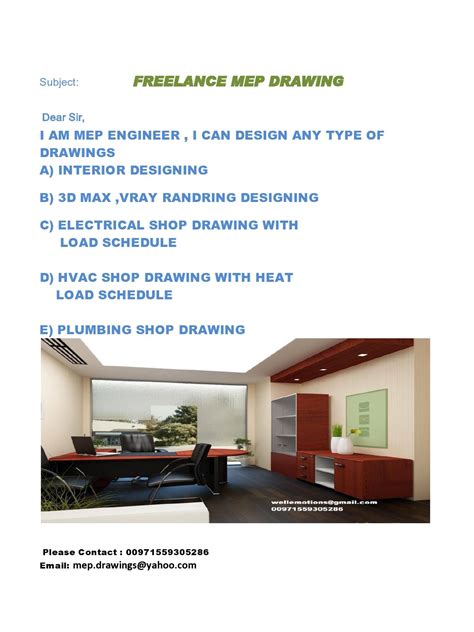 Autocad Mep Interior Drawing Designing Dubai