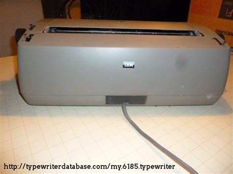 196x Ibm Selectric Composer On The Typewriter Database