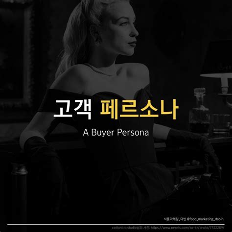 고객 페르소나 마케팅 브랜드 고객 페르소나 설정 예시 정의 방법 활용법 네이버 블로그