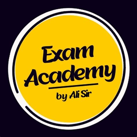 Exam Academy By Ali Sir Youtube