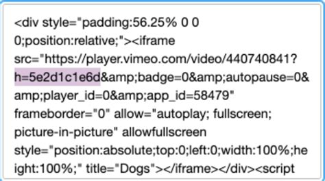 Embedded Player Displays This Video Does Not Exist Message Vimeo Help Center