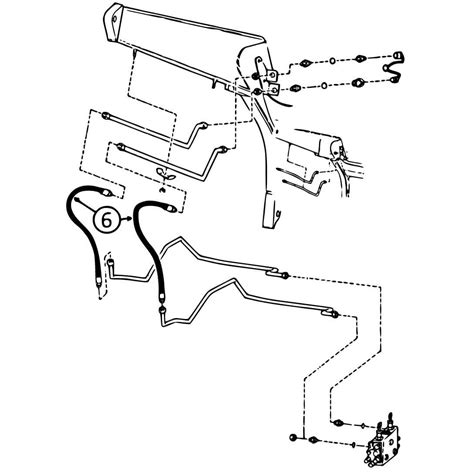 Bobcat 763 763c 763f And 763g Aux Circuit Hose Hw Part Store