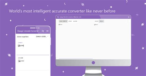 Zawgyi Unicode Converter Myanmar Tools
