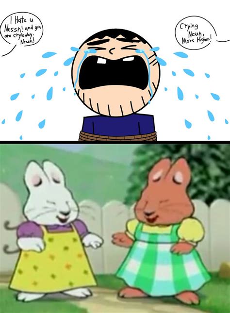 Ruby And Louise Laugh At Nessn Crying By Pingguolover On Deviantart