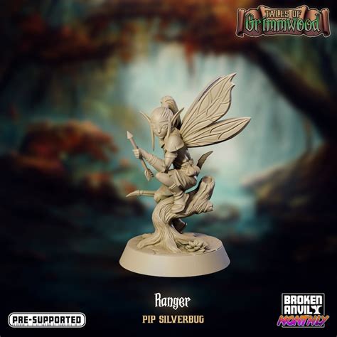 Fey Fairy Pixie Miniatures Tiny Dandd 5e Dungeons And Etsy