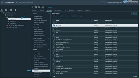 Alessandro Romeo On Linkedin Vcp Dcv On Vsphere 8 X Objective 4 19 2 Configure Esxi Services