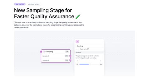 Understanding And Adjusting Data Sampling In V Workflows