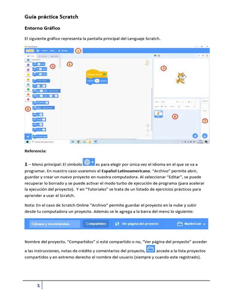 Guía Práctica Scratch Pdf Scratch Lenguaje De Programación