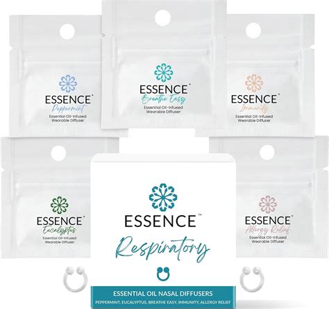 Essence Nasal Diffuser Respiratory Bundle Essential Oil