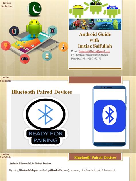 Android Bluetooth Paired Pdf Android Operating System Bluetooth