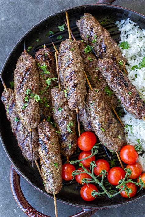 The Classic Beef Kafta Kabob Recipe Momsdish