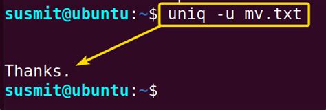 The “uniq” Command In Linux [6 Practical Examples] Linuxsimply