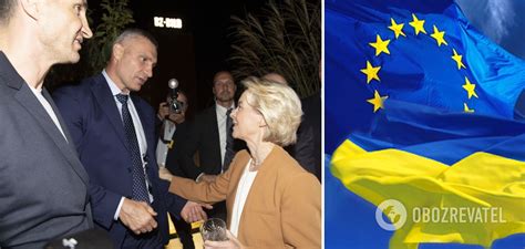 Підтримка буде Кличко в Берліні зустрівся з головою Єврокомісії Урсулою фон дер Ляєн Світ