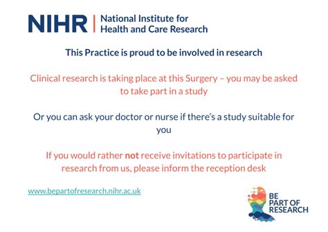Nihr Research Practice Vida Healthcare