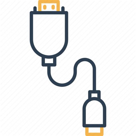 Usb Cable Adapter Battery Charger Cable Flash Data Cable Icon Download On Iconfinder