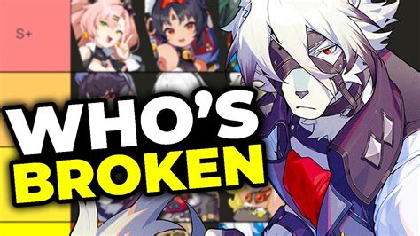 Ranking EVERY ZZZ Character Zenless Zone Zero Pre Release Tierlist YouTube