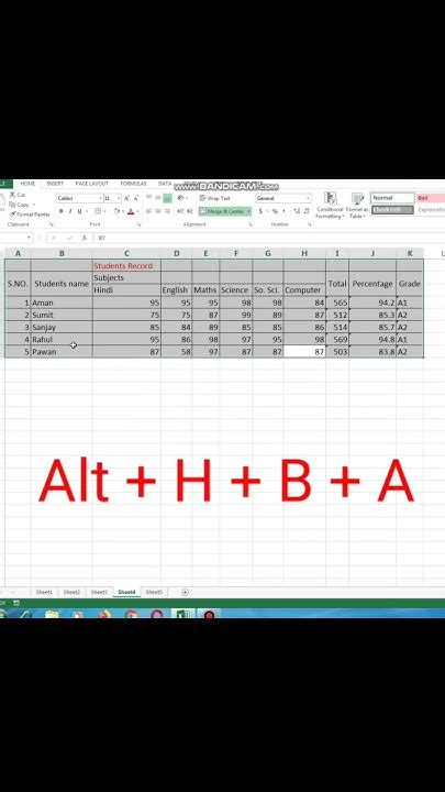 Excel Formatting Shortcuts Interview Tips Mis Tricks Data Entry Jobs Shorts Excel