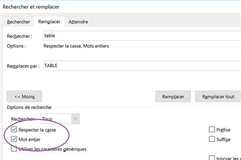 Recherches Word Par Expressions Régulières