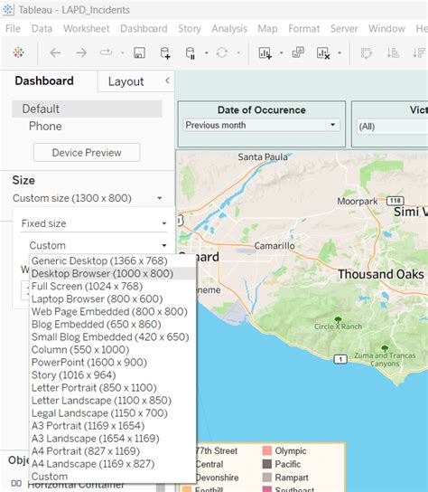 How To Increase Height Of Tableau Dashboard Stack Overflow