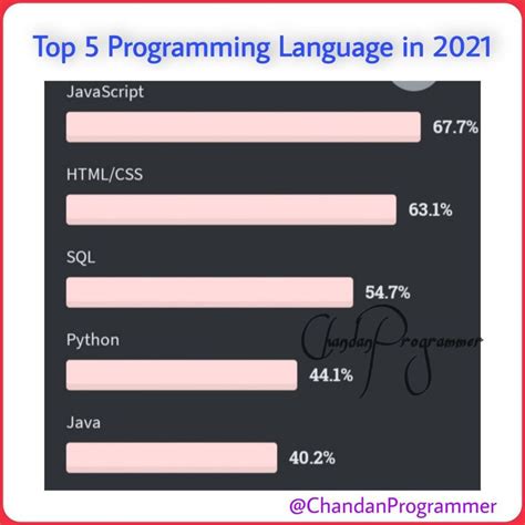 Top 5 Programming Language In 2021