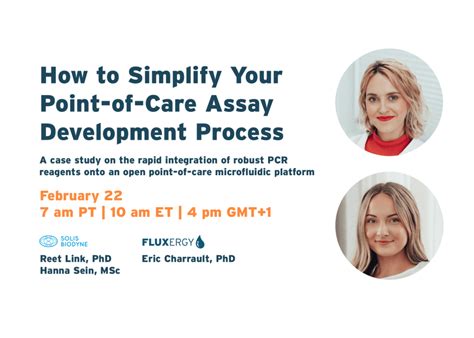 How To Simplify Your Point Of Care Assay Development Process
