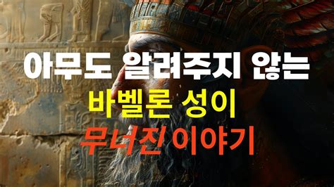 [신구약 중간사 이야기] Ep 09 난공불락의 성 바벨론이 무너진 3가지 이유 Youtube
