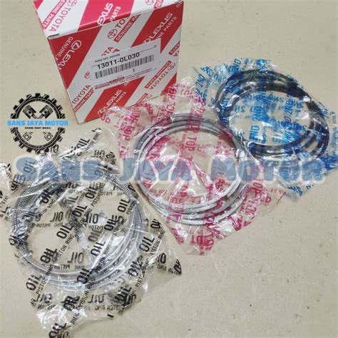 Ring Piston Set Ring Piston Assy Hilux 3000cc 30 Cc Os Standar