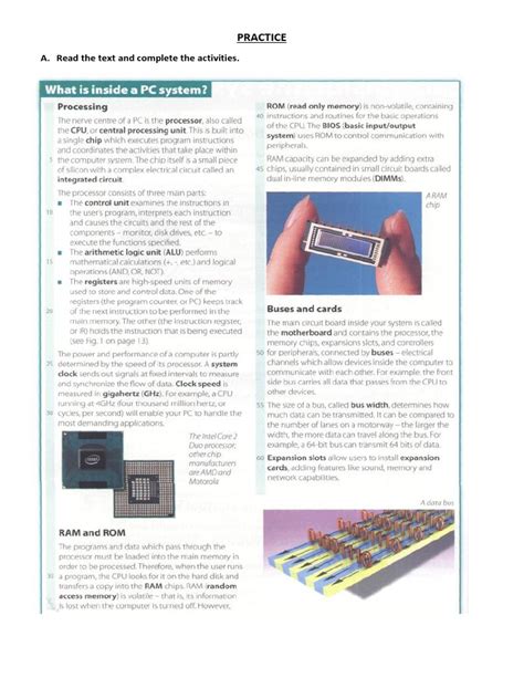 Relative Clauses Practice Pdf Central Processing Unit Random Access Memory