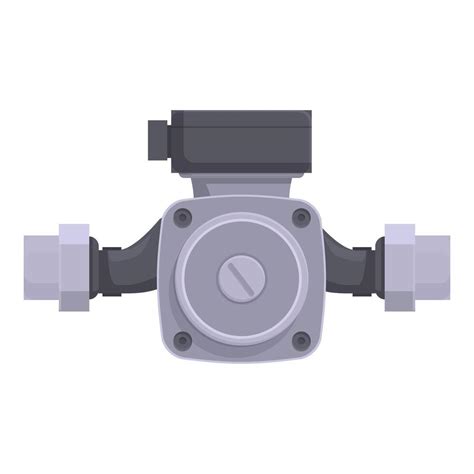 Industrial Pipe Flange With Valve Illustration Vector Art At Vecteezy