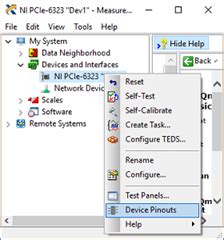 การตงคาโมดลดาตาแอคควซชนของ NI ดวยโปรแกรม NI MAX Measurement Automation Explorer