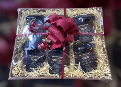 6 Small Square Jar Hamper The Potting Shed Wales