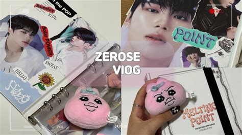 제로즈로그🌹 바인더 없다고 앨범으로 바인더 만들어버리기 이거맞아제베원박건욱건빵단제로즈브이로그 Youtube